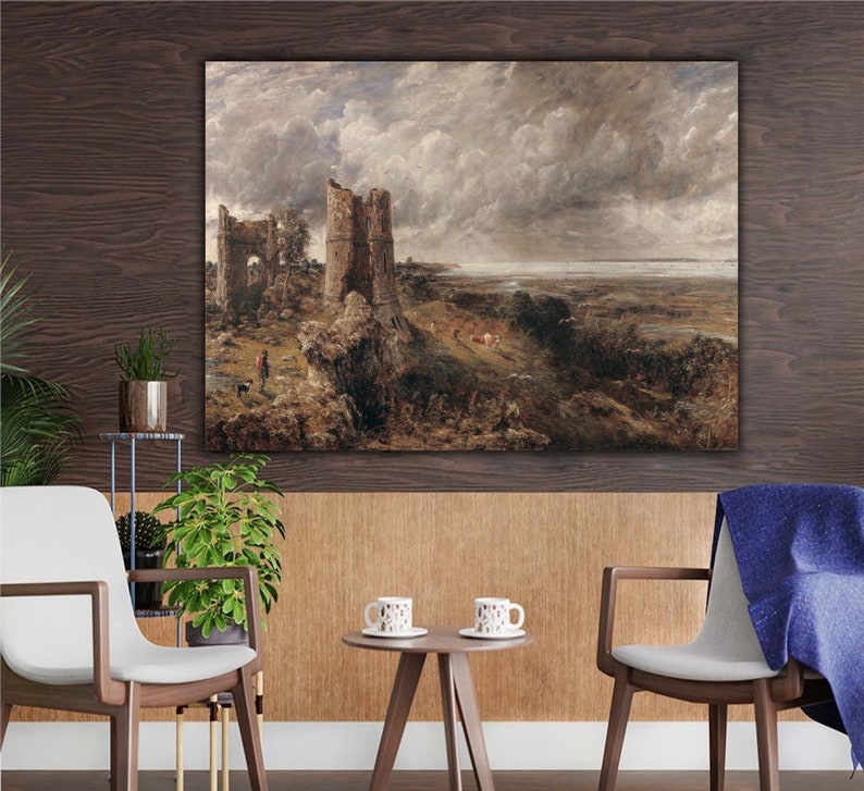 John Constable Hadleigh Castle the Mouth of the Thames Morning After a ...