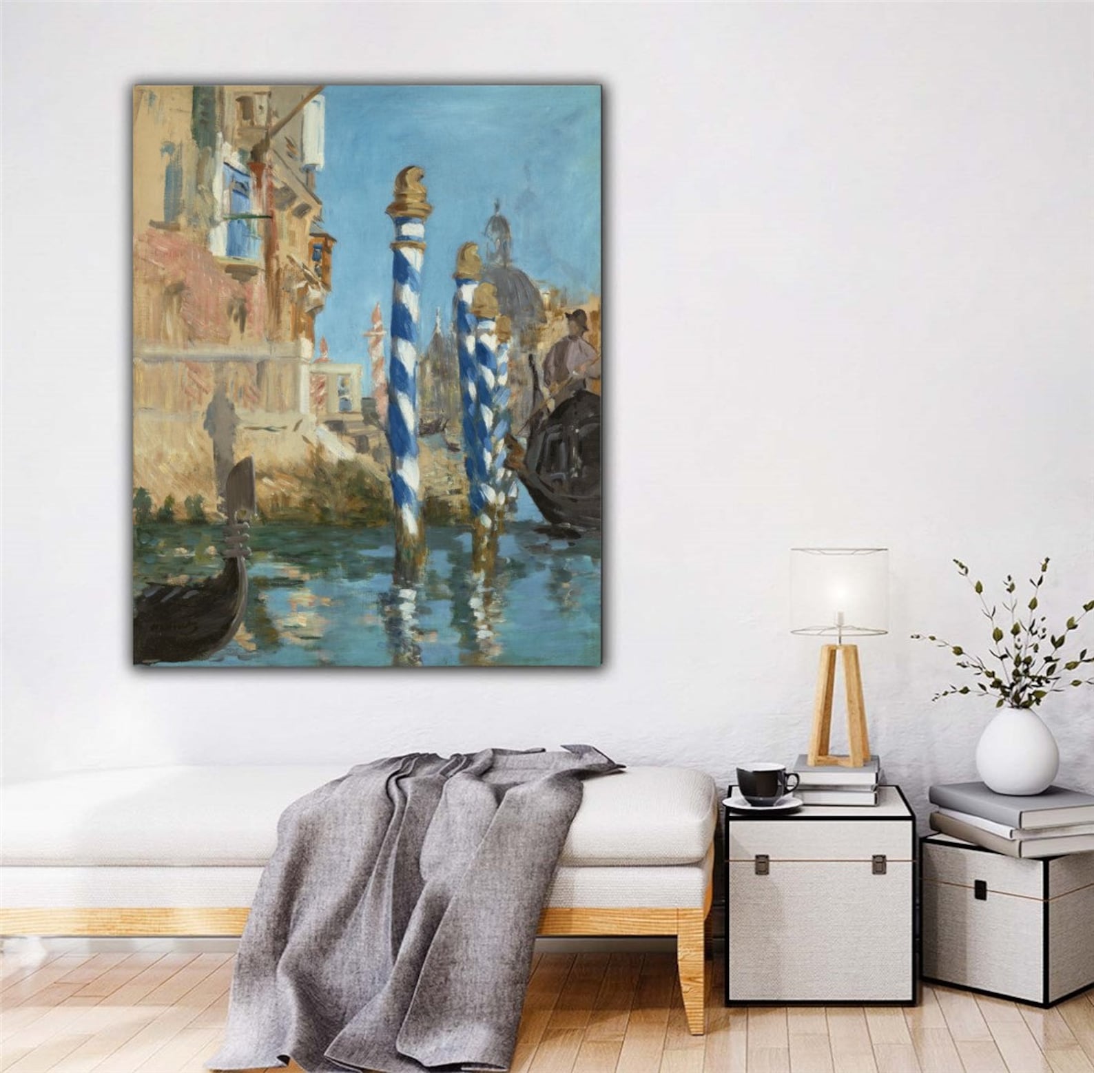 Edouard Manet Le Grand Canal à Venise 1874 Canvas Print Wall Art,manet ...