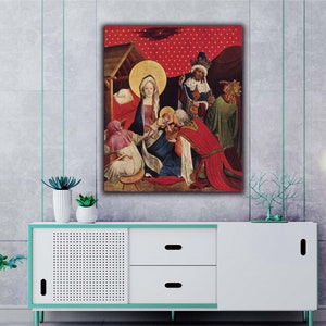 Master Francke Adoration of the Magi 1426 Canvas Print Wall Art,francke ...