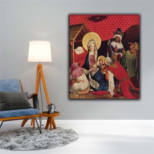 Master Francke Adoration of the Magi 1426 Canvas Print Wall Art,francke ...
