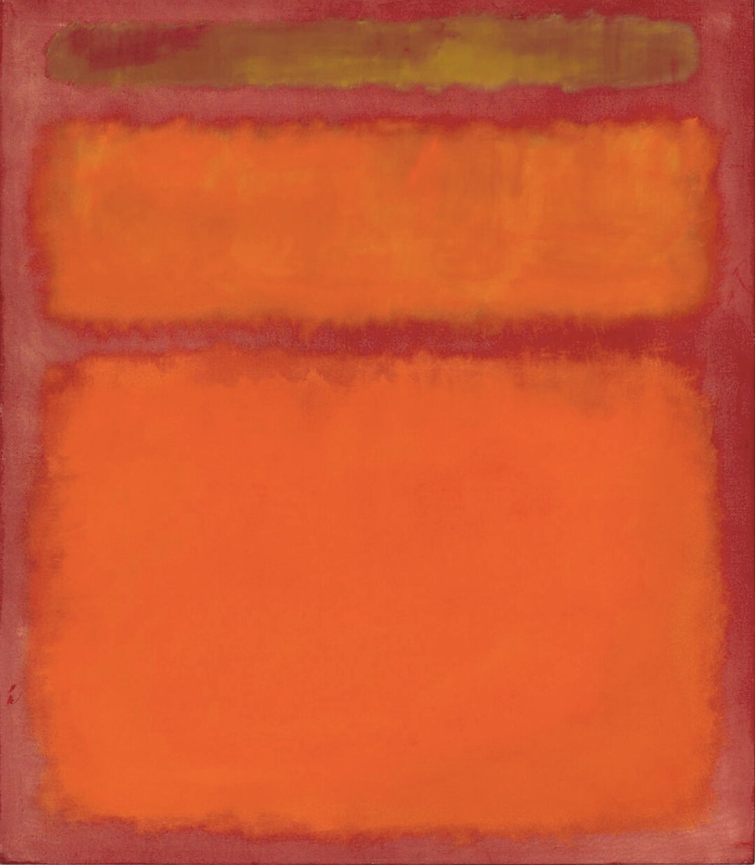 Mark Rothko Orange Red Yellow Canvas Print Wall Art,mark Rothko Poster ...