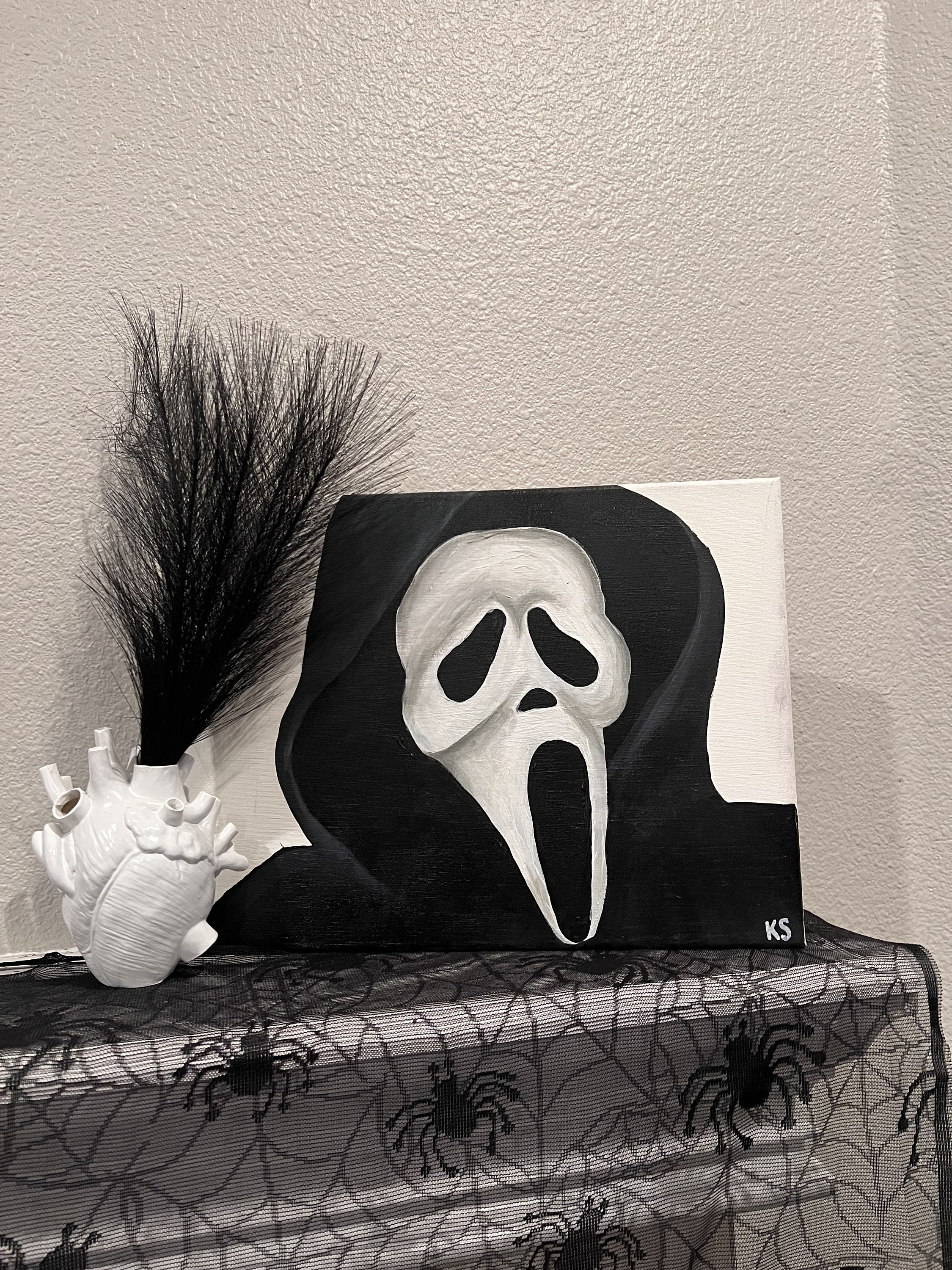 Scream Acrylic Painting - Etsy