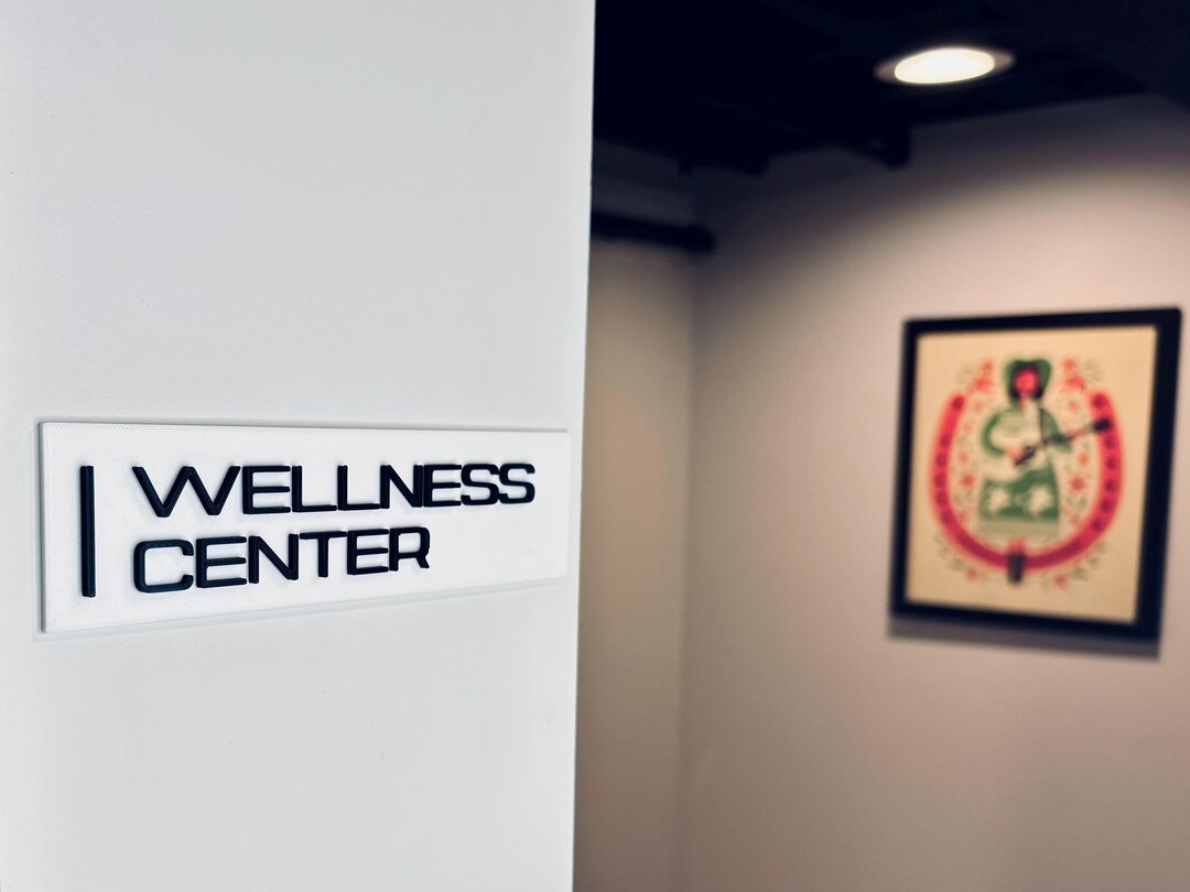 Wellness Center Sign From Lumon - Severance on Appletv - With Command ...