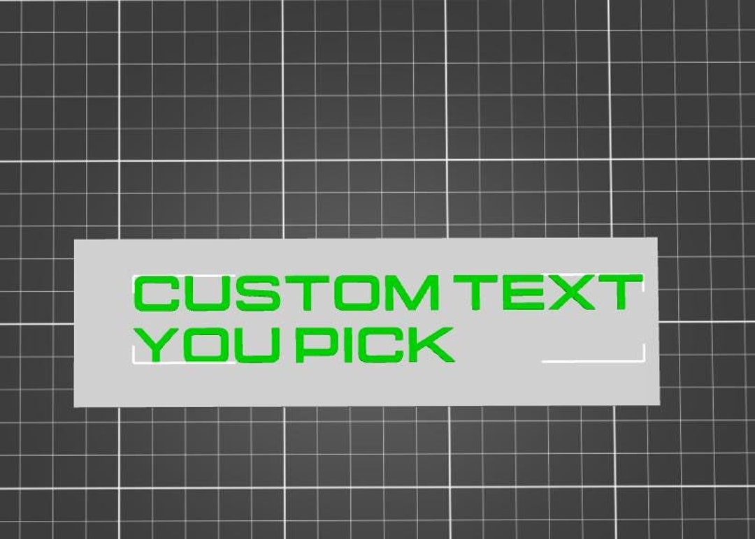 CUSTOM Sign Text - Sign From Severance or the Bear - Your Text Here ...