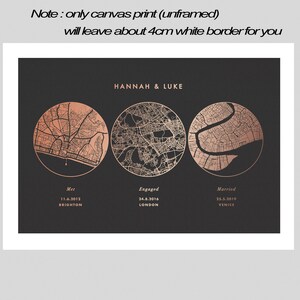 Custom Location Maps for Wedding Anniversaries Birthday Gifts - Etsy