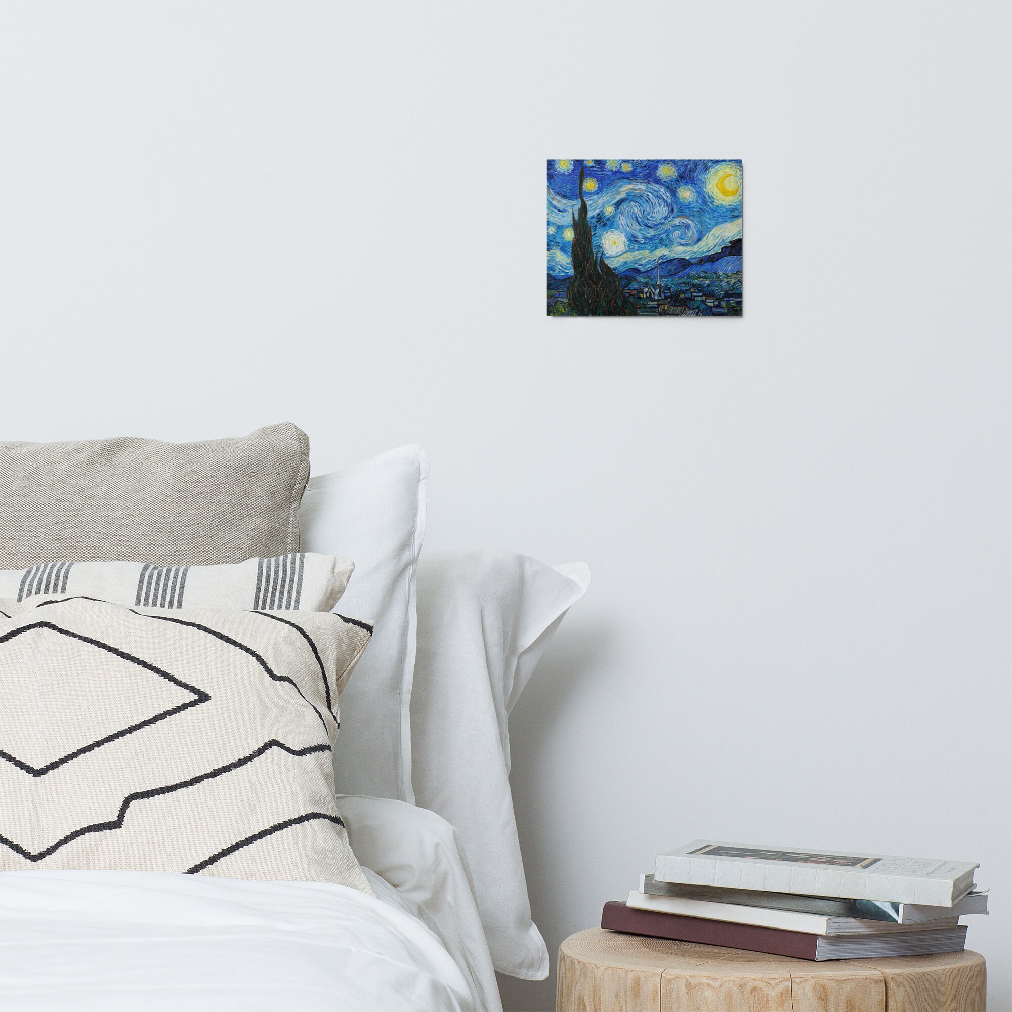 Vincent Van Gogh Starry Night Metal Poster - Large - Etsy