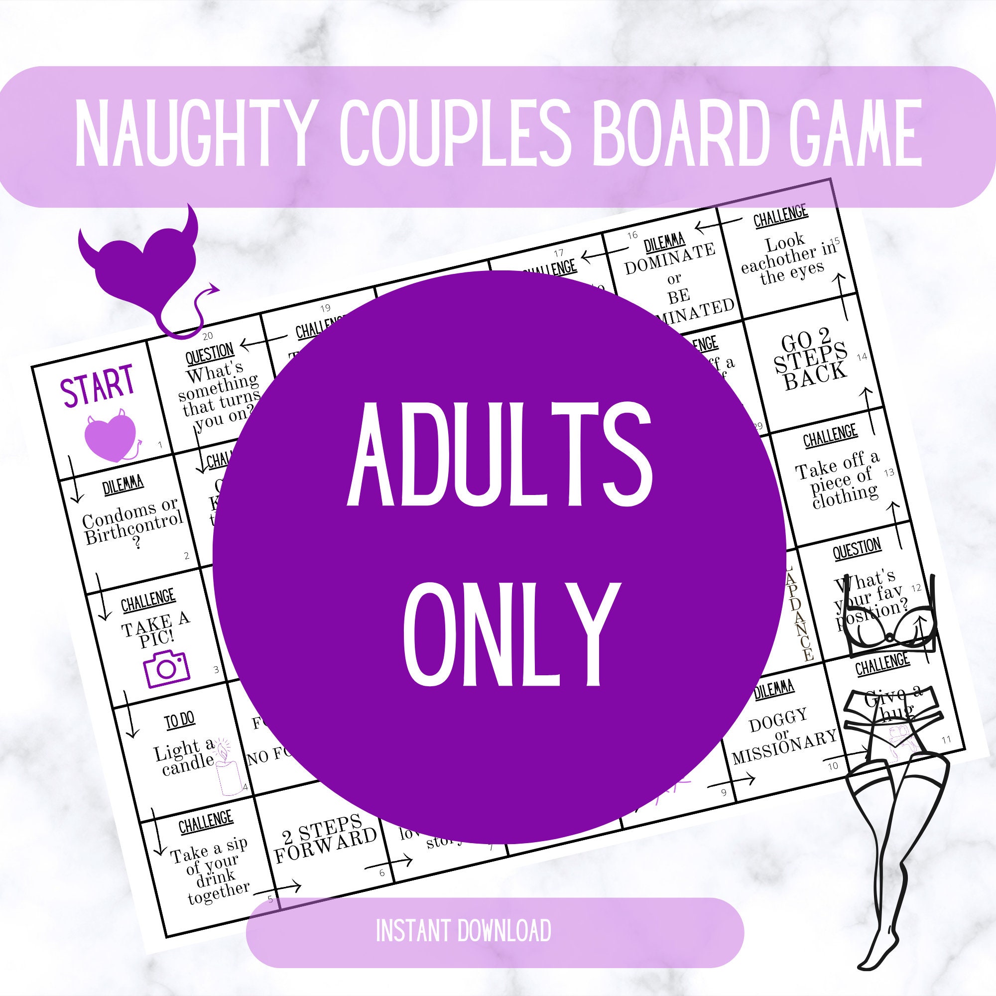 140 Printable Naughty Game for Couples | Foreplay Game Sex Game,naughty ...