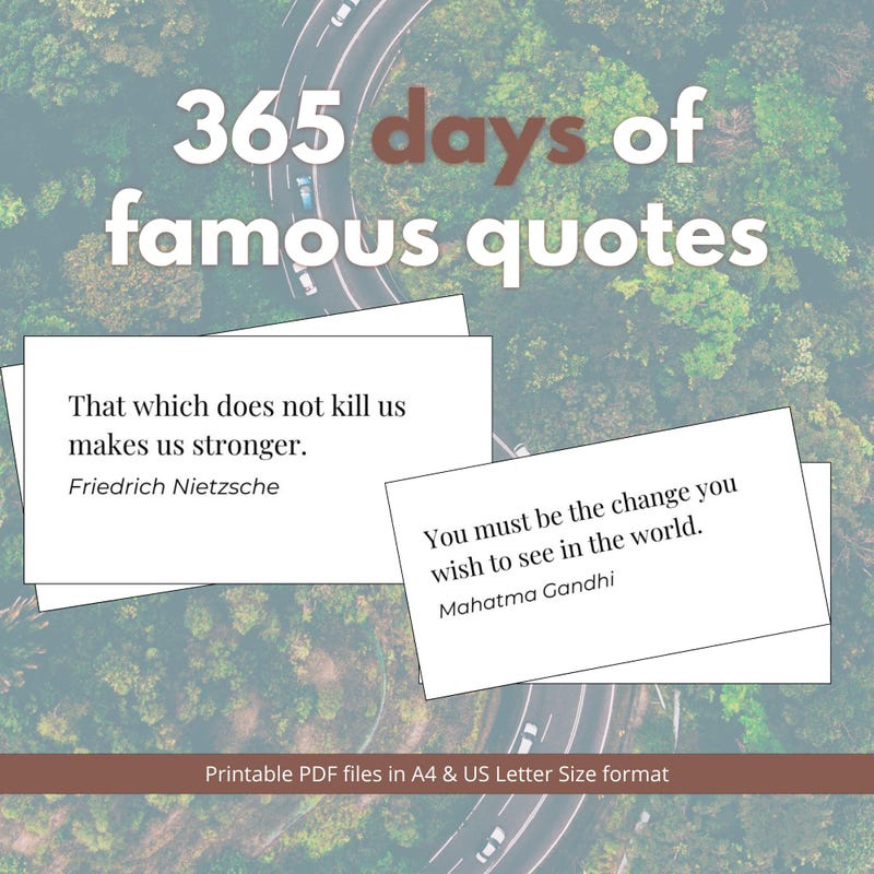 Quote of the Day 2000 Cast List in English With Meaning Pdf - Etsy Canada