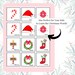 Christmas Printable Memory Game for Kids 18 Cards, Family Game, Fun ...