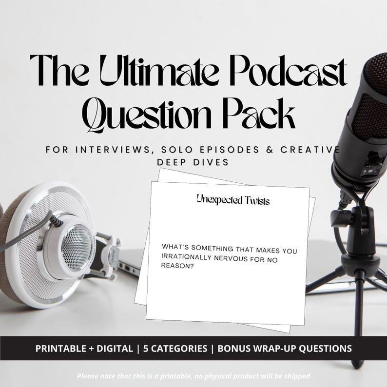 120 Unique Podcast Questions | Icebreakers, Deep Dives, Creative ...