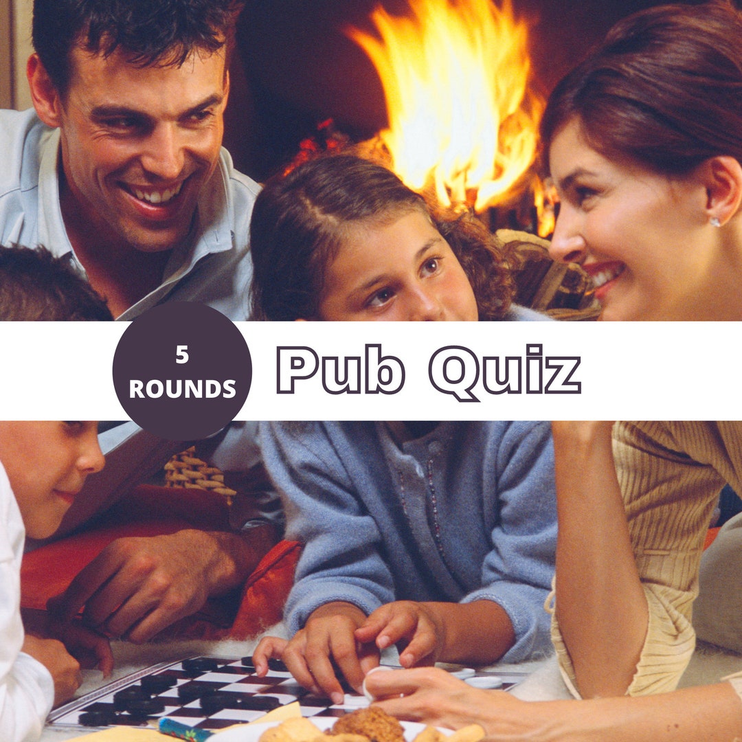 Printable Quiz for Family Game Night or Birthday Party, Instant ...