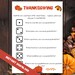 Thanksgiving Game Printable Instant Download for Thanksgiving Dinner or ...