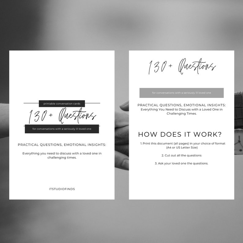 120 Printable Conversation Starter Cards,table Talk Game,social Anxiety ...