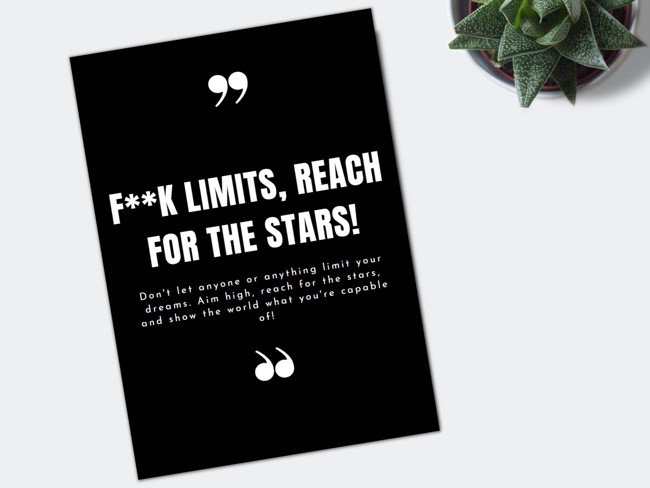 Printable Sweary Affirmation Cards, Encouragement Cards, Motivational ...