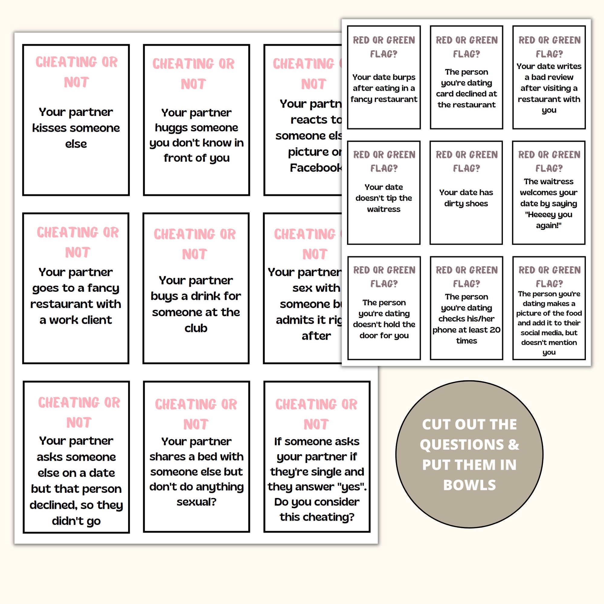 135 Printable Conversation Starter Cards,table Talk Game,funny ...
