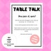 100+ Printable Conversation Starter Cards for Best Friends,table Talk ...