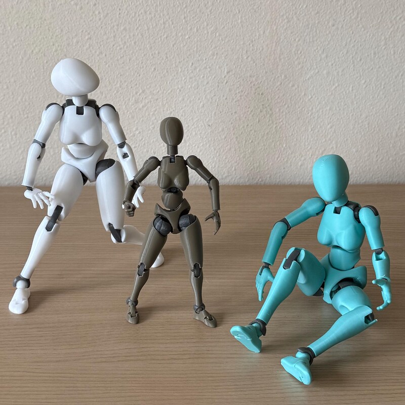 Poseable Art Doll - Etsy
