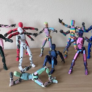 Dummy 13 Action Figure, 4-arm or 2-arm Articulated Collectible ...