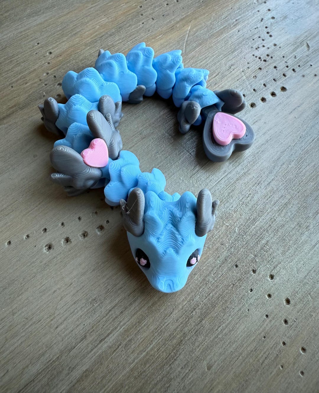 Cupid Snake Flexi Toy Articulated 3D Printed Snake Figurine Mini ...