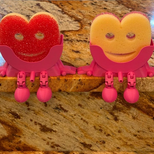 3d Printed Sponge Daddy Holder - Etsy