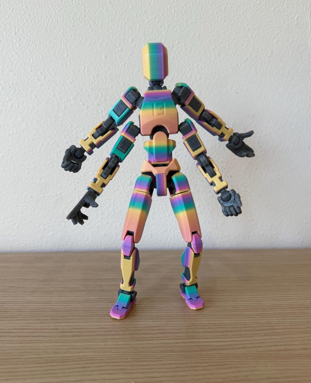 Dummy 13 Action Figure Fully Articulated 4-arm 3D Printed Posable ...