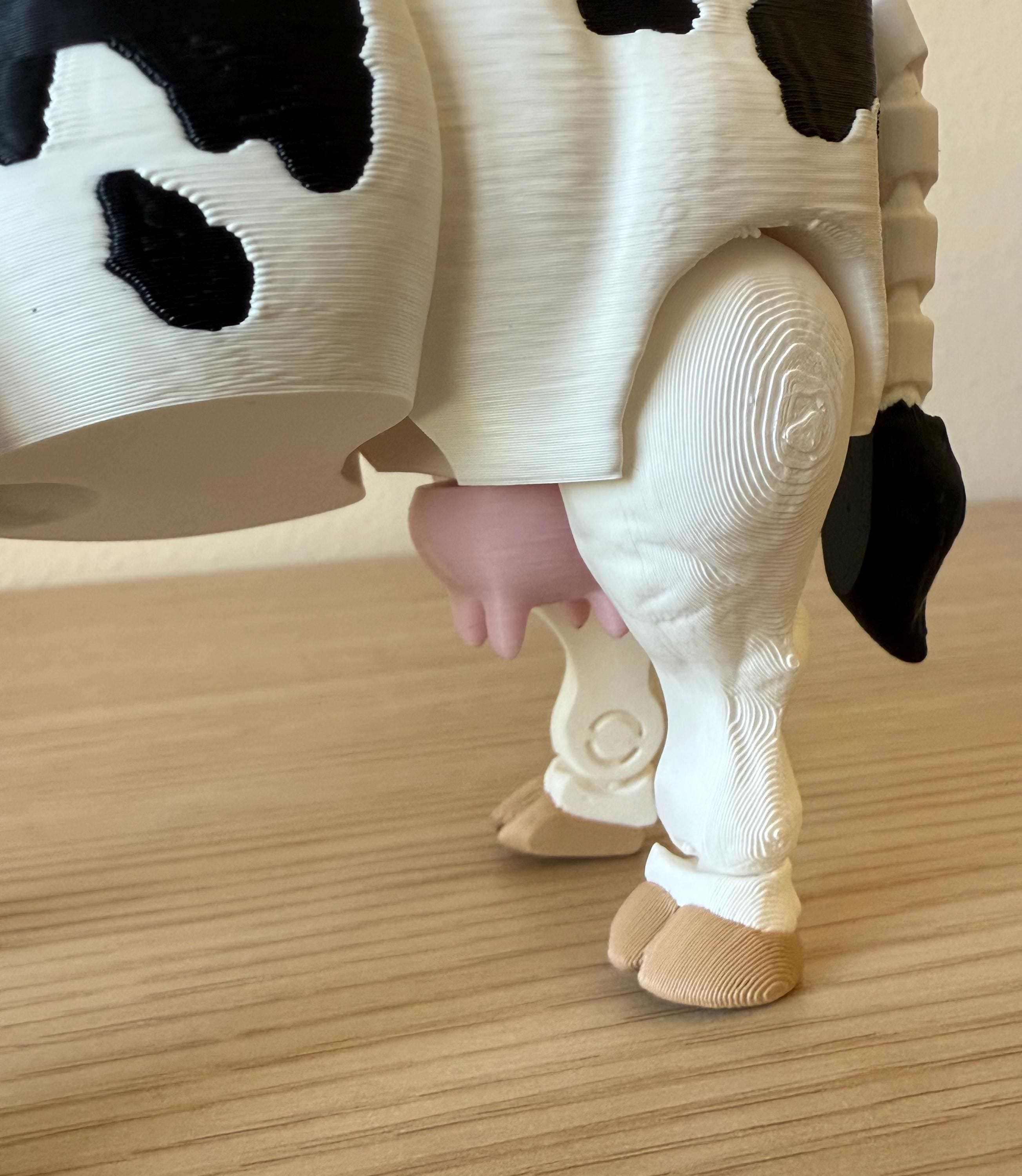 3D Printed Articulated Cow Fidget Toy | Holstein or Highland | 7 ...