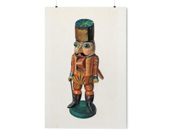 Nutcracker Vintage Poster - Etsy