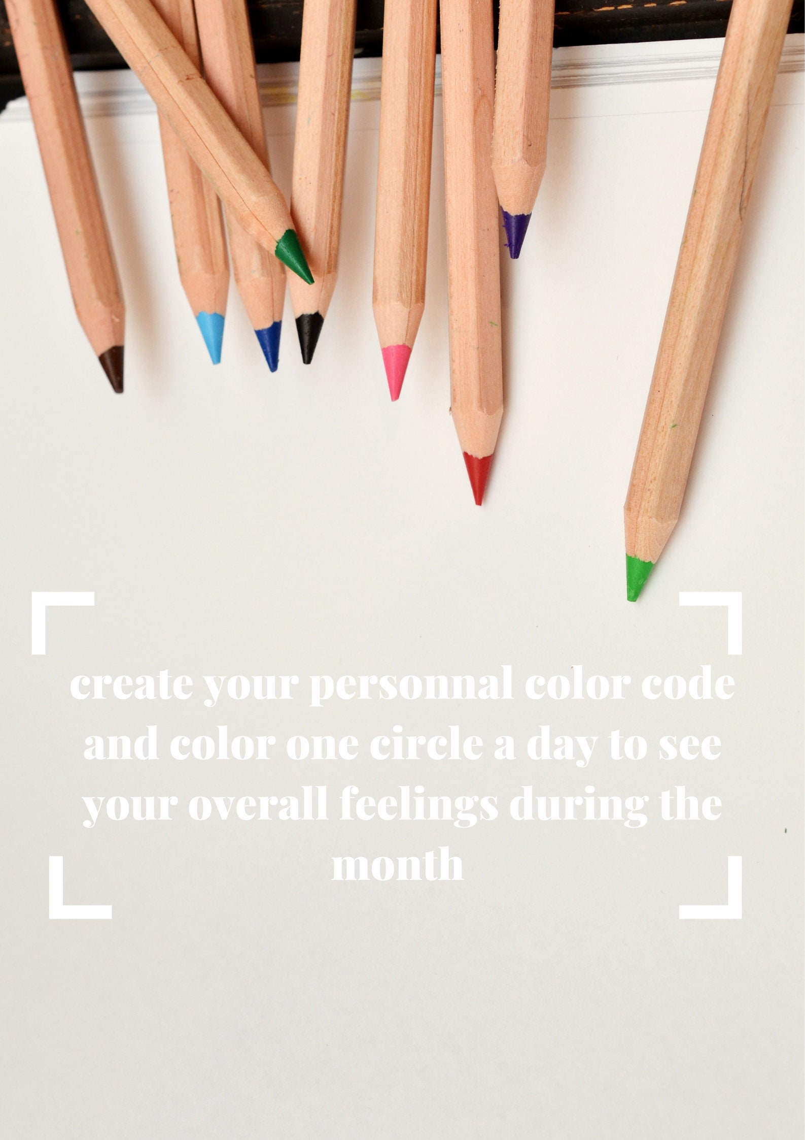 Montlhy Mood Tracker, Emotions Tracker, Feelings Planner, Monthly ...