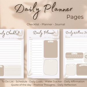 2023 Personal Planner - Printable and Downloadable - Daily Weekly ...