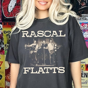 Rascal Flatts Graphic Tee | Country Music T-shirt | Comfort Colors ...