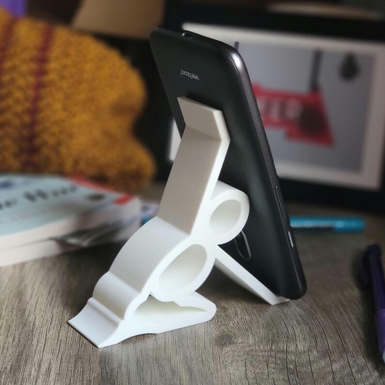 Fun & Sturdy Kneeling Man Phone or Tablet Holder and Stand. Great ...