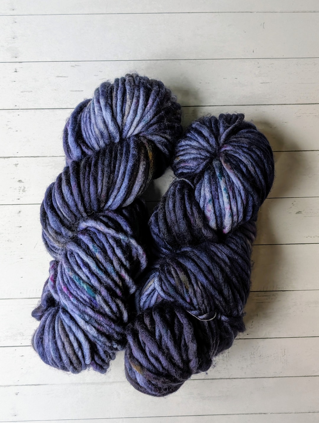 Hand Dyed Yarn | Super Bulky Wool Yarn | Luxury Merino Wool Yarn ...