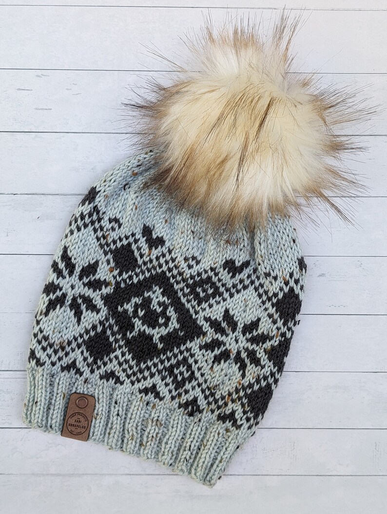 Junimo Fair Isle Hat Knitting Pattern | DK Weight Knitting Pattern ...