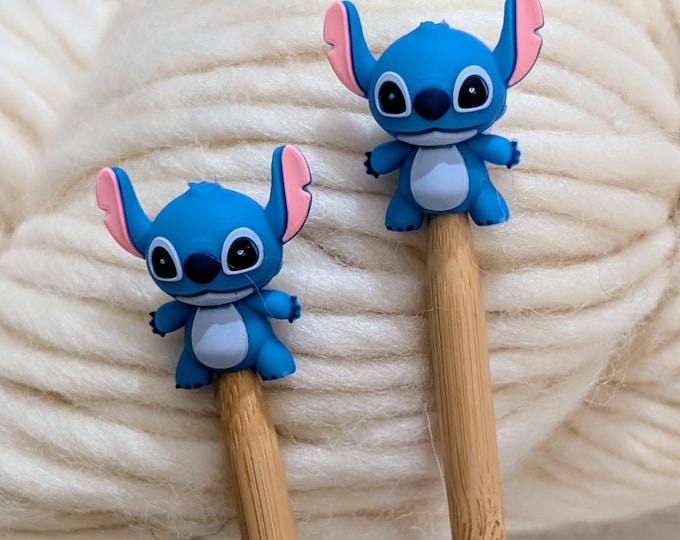 Knitting Needle Point Protectors | "stitch" Stitch Stoppers | Knitting ...