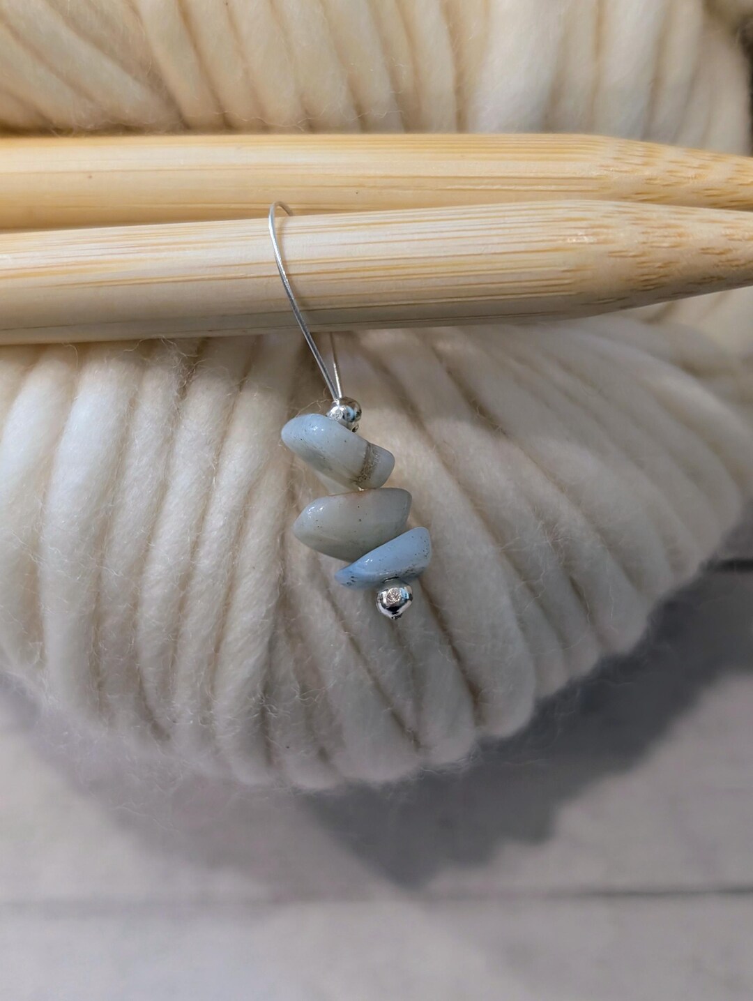 Stitch Markers Wire Stitch Marker Loop Stich Marker Rough Jade Style ...