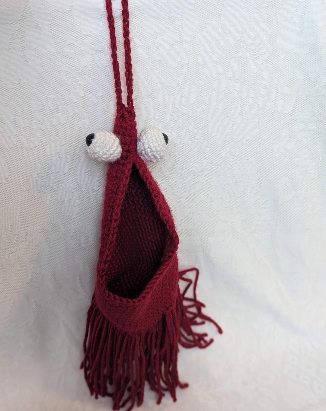 Yip Yip Red Amigurumi Plant Holder Medium - Etsy