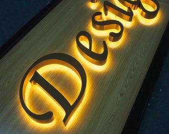 Storefront 3d Backlit Sign - Etsy