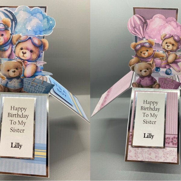 New Baby Pop up Card - Etsy UK