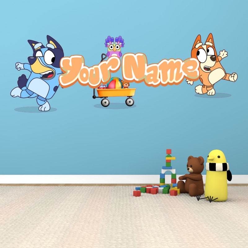 Bluey Stickers - Etsy