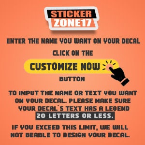 Blue Custom Name, Wall Decal,wall Sticker,color Bricks, Wall Art Peel ...