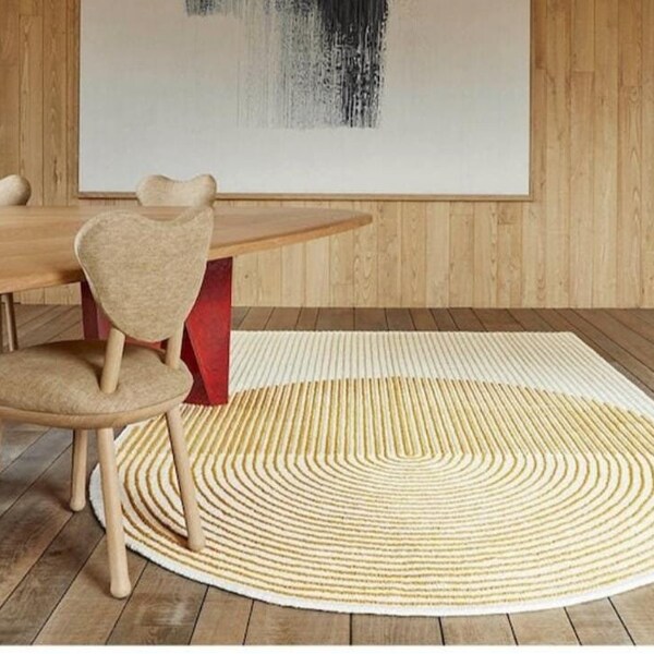 Half Circle Rug - Etsy
