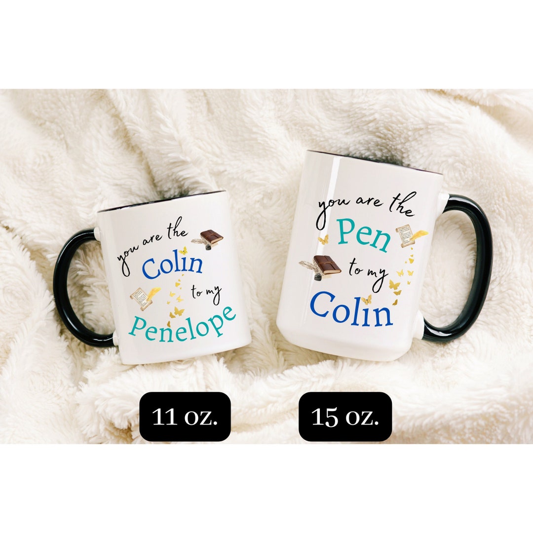 You Are the Pen to My Colin, Colin to My Penelope, Polin Coffee Mug ...
