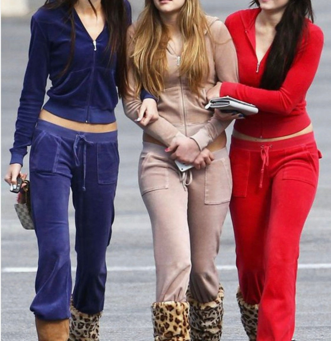 Juicy Couture Velour Tracksuit Y2K early 2000s Y2k Tracksuit - Etsy