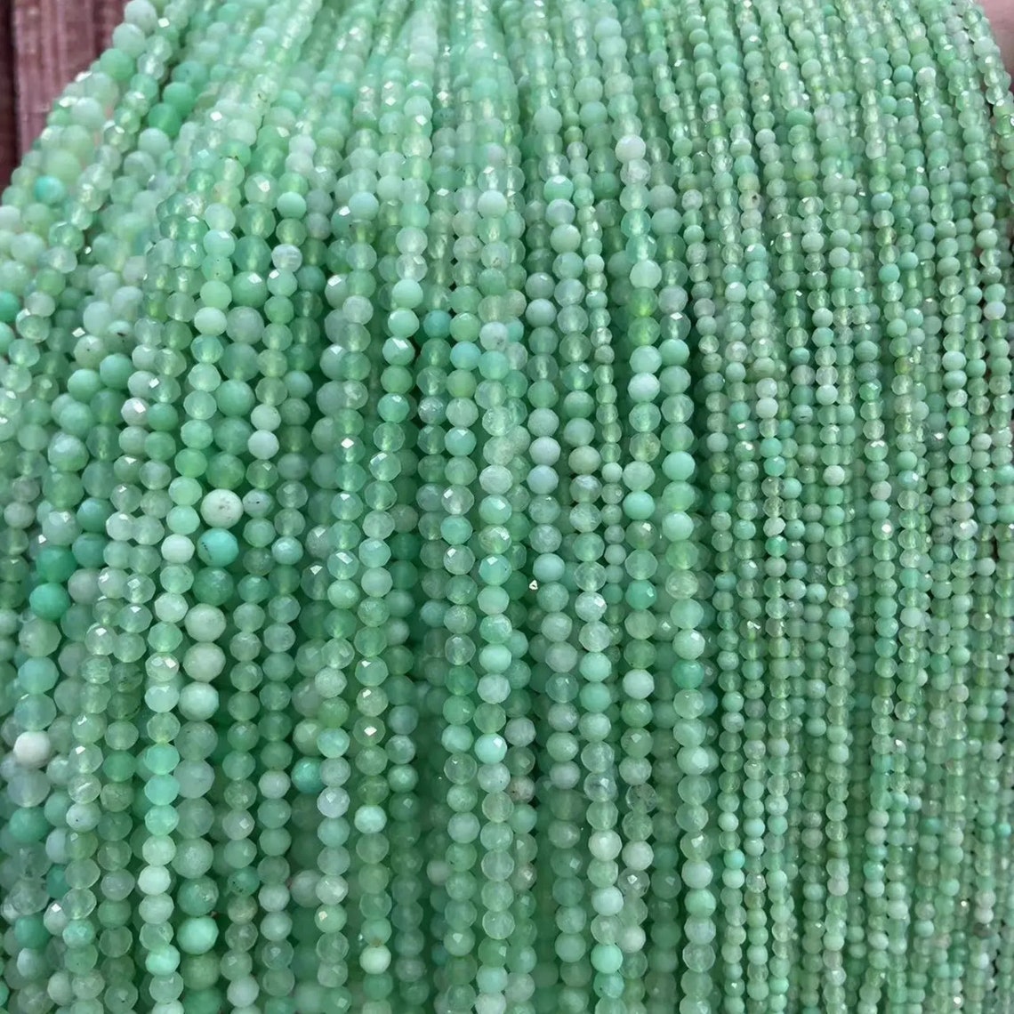 Natural Small Size Australian Jade Beads Gemstone Round Loose Bead for ...