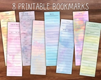 8 Bookmarks Printable Frida Kahlo Bookmarks 2 Digital - Etsy