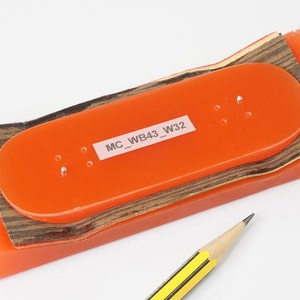 Univerque Fingerboard Template - Wheelbase 43mm - Etsy