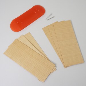 Univerque Fingerboard Template - Wheelbase 43mm - Etsy