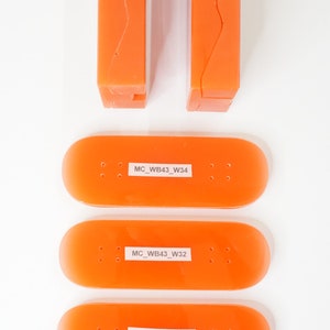 Univerque Fingerboard Template - Wheelbase 43mm - Etsy