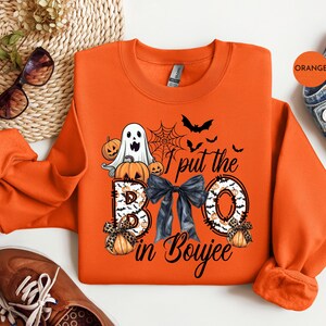 Halloween Boo in Boujee Ghost Tee Sweatshirt | Ghost Lover Shirt ...