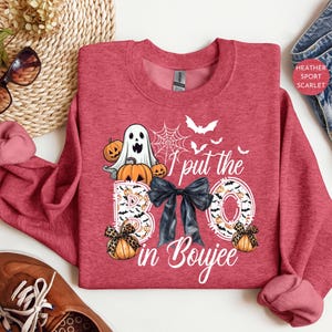 Halloween Boo in Boujee Ghost Tee Sweatshirt | Ghost Lover Shirt ...
